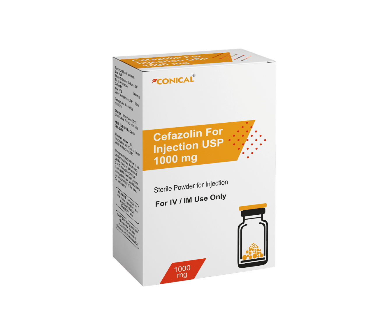 Cefazolin Injection 1000 mg Top Manufacturer & Exporter