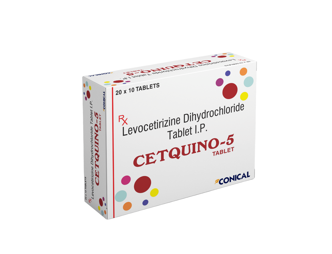 Levocetirizine Dihydrochloride Tablet Manufacturer & Exporter in India