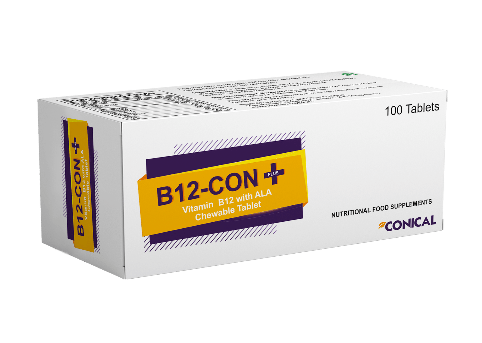 Quick action Vitamin B12, B6, Folic Acid & Magnesium Tablet